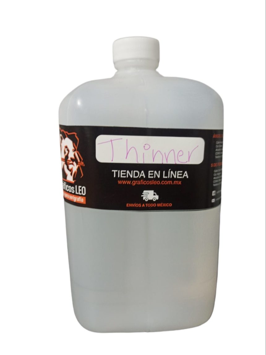 Thinner 1 litro - Graficosleo